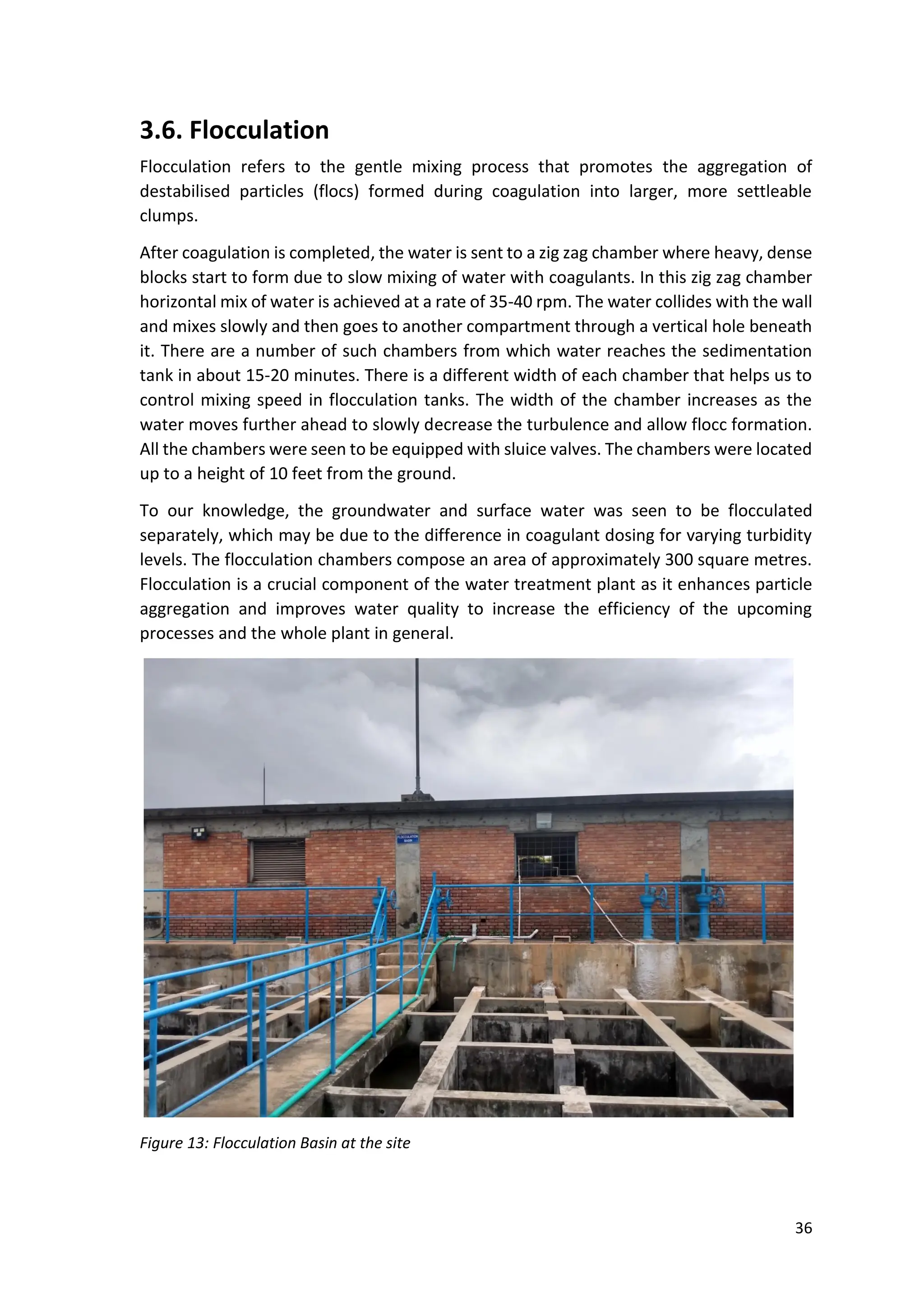 A Field Visit Report to Water Treatment Plant, KUKL Mahankal | PDF