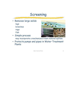 Water treatment plant ppt | DOCX
