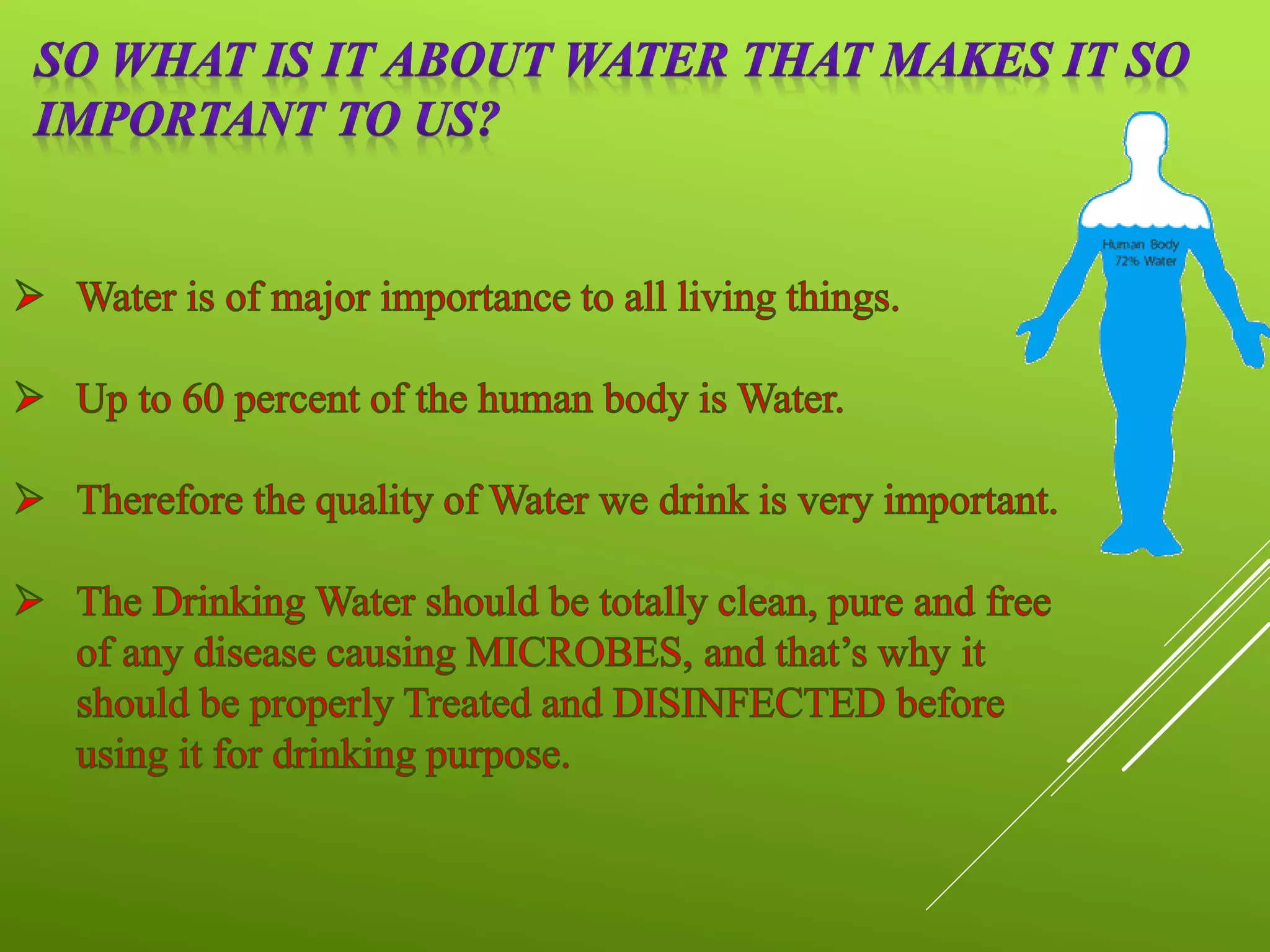 Water treatment process | PPT