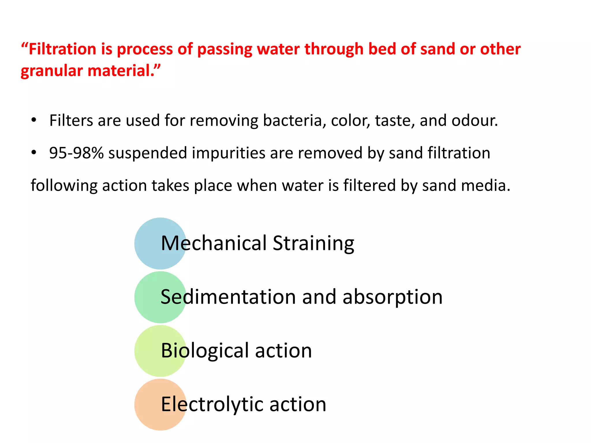 Water treatment process | PPTX