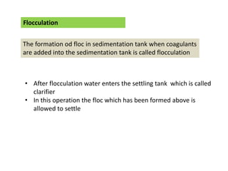 Water treatment process | PPTX