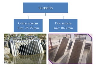 Water treatment process | PPTX