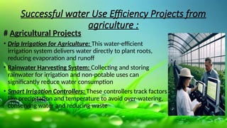 Water Use Efficiency and mineral and role | PPTX