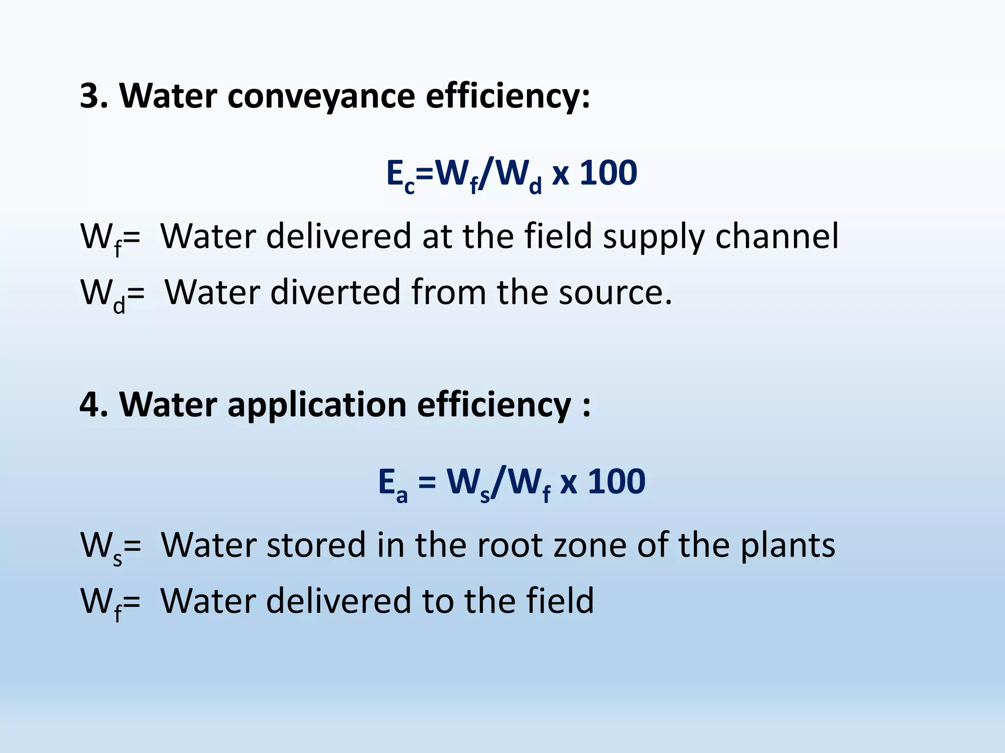 Water use efficiency in plants | PPTX