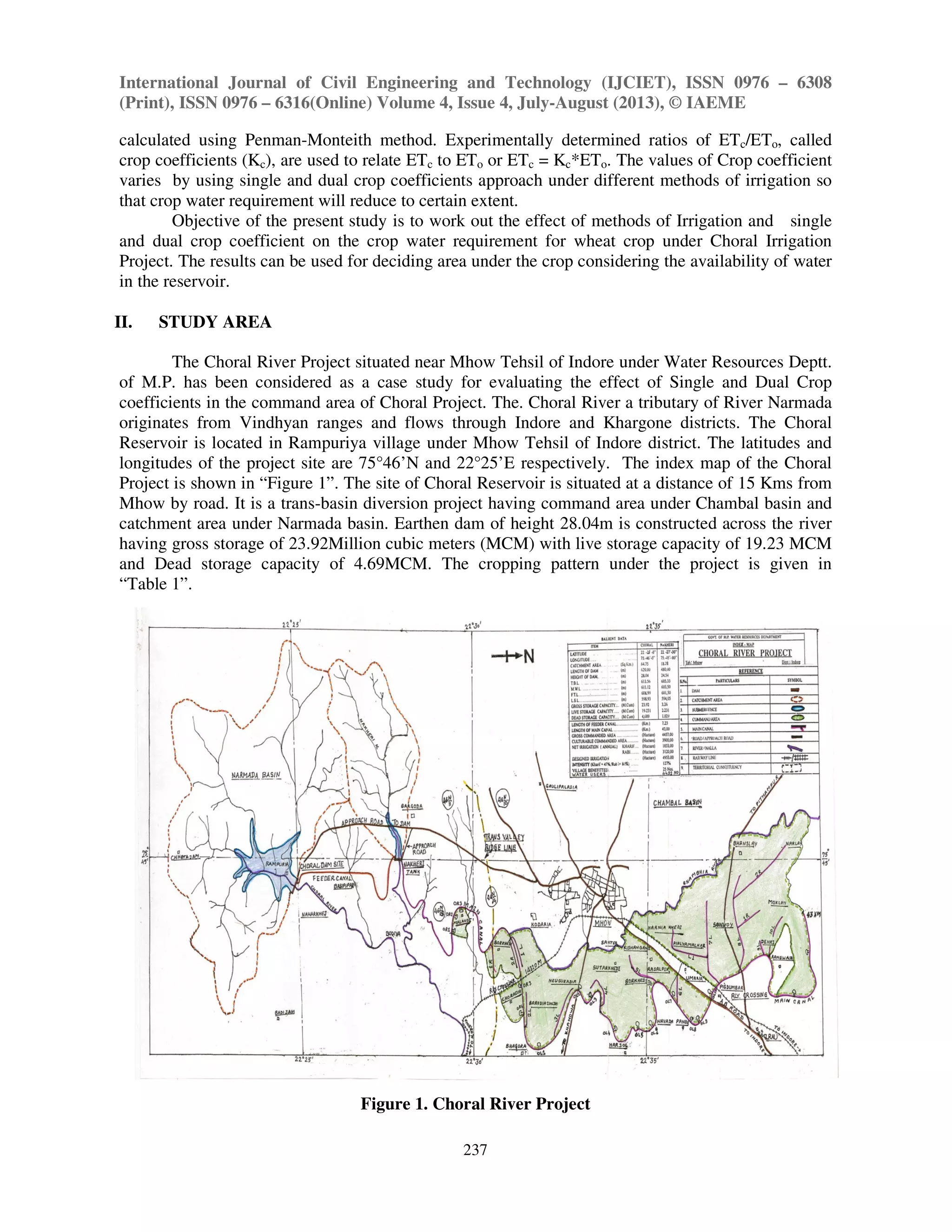 Water Use Management Considering Single And Dual Crop Coefficient Concept Un Pdf