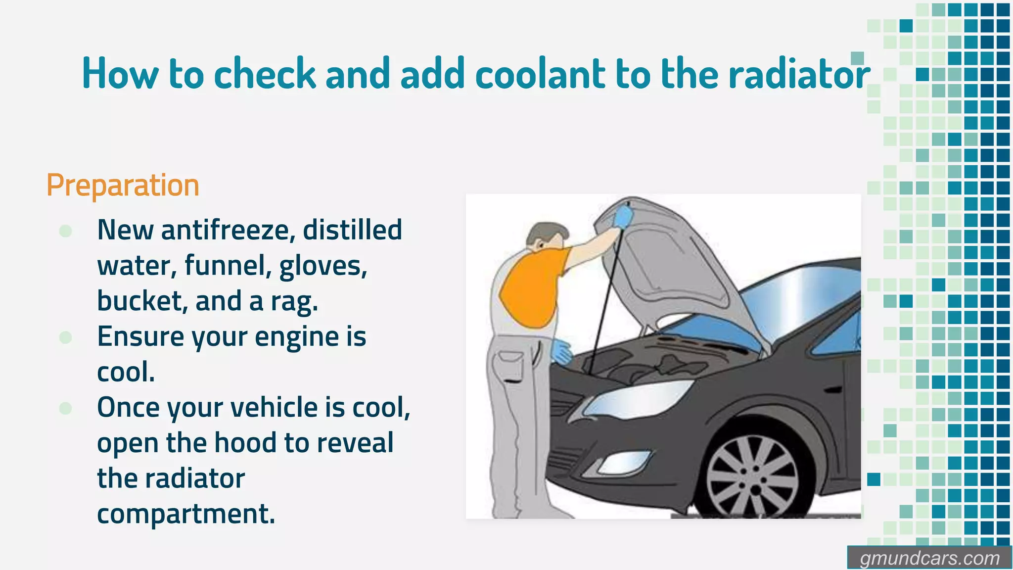 Water Vs. Coolant | PPT