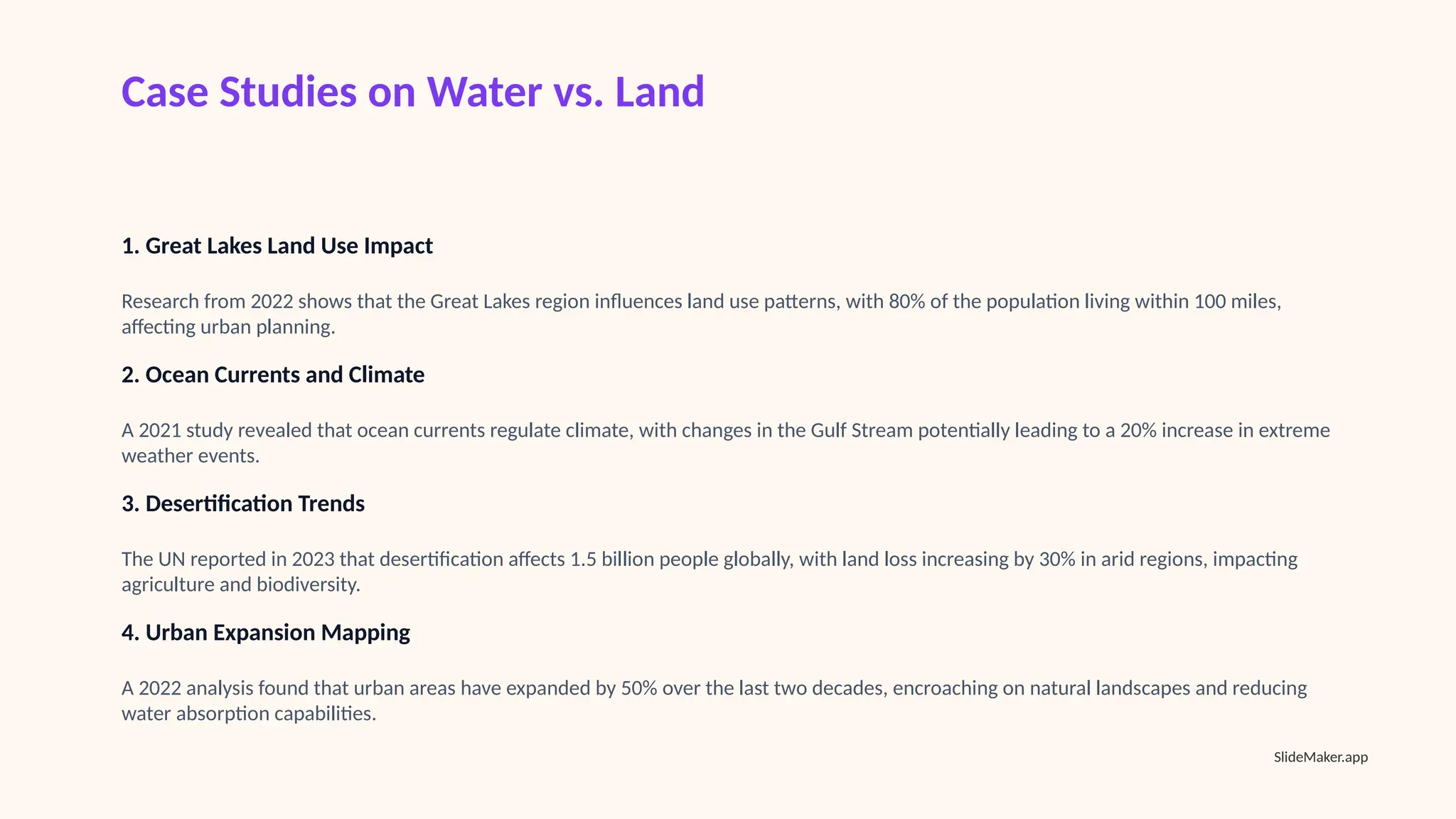 Water vs. Land Earth's Surface Proportions by SlideMaker.app.pptx