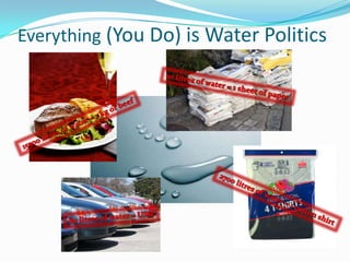 WATER WARS "is water the new oil?" | PPTX