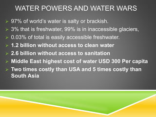 Water wars | PPTX