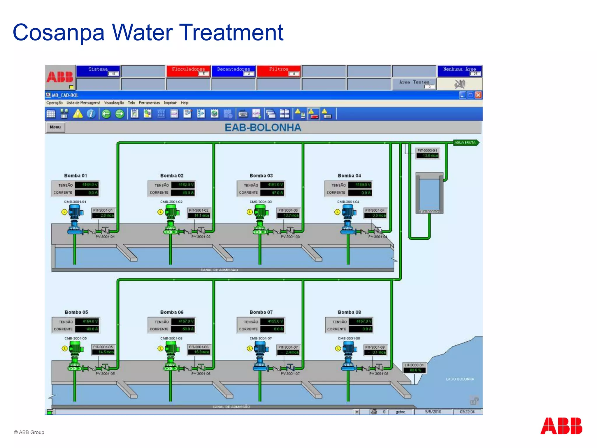 ABB Case Study in Water Treatment Plant | PDF