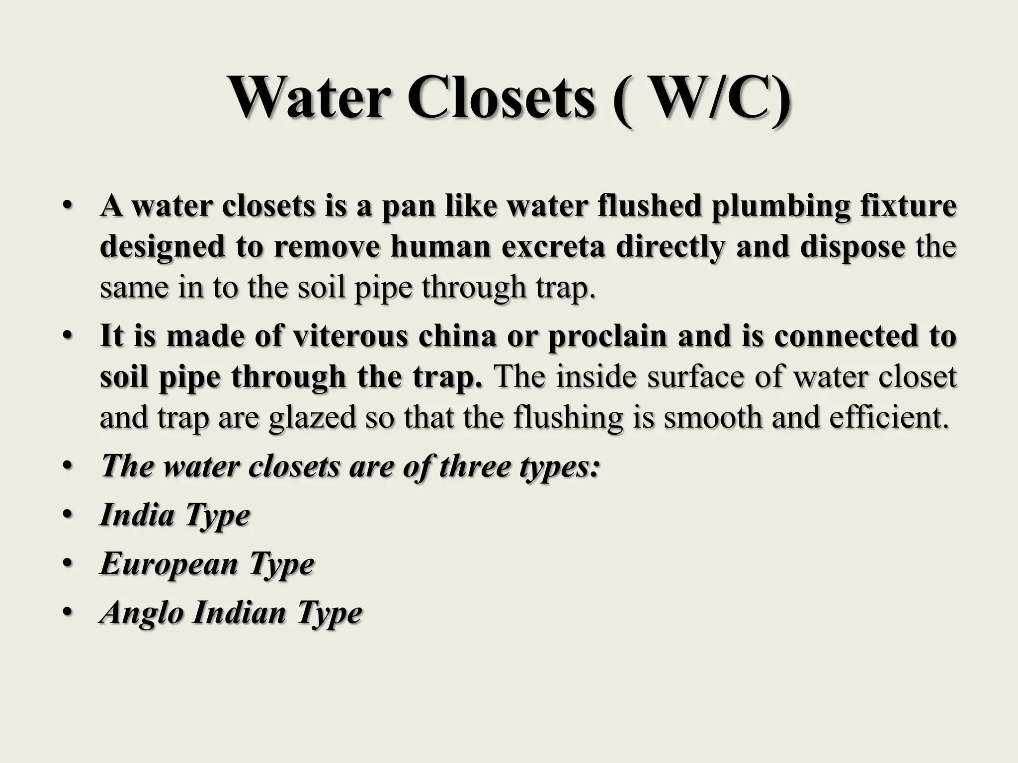 Water waste sanitation house drainage ppt.pdf