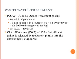 Waste Water Treatment | PPT