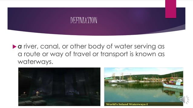 Waterways | PPTX