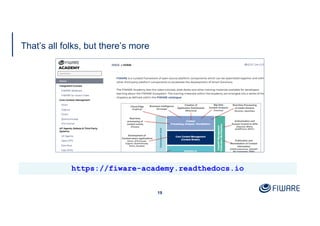Overview of the FIWARE Ecosystem | PPT