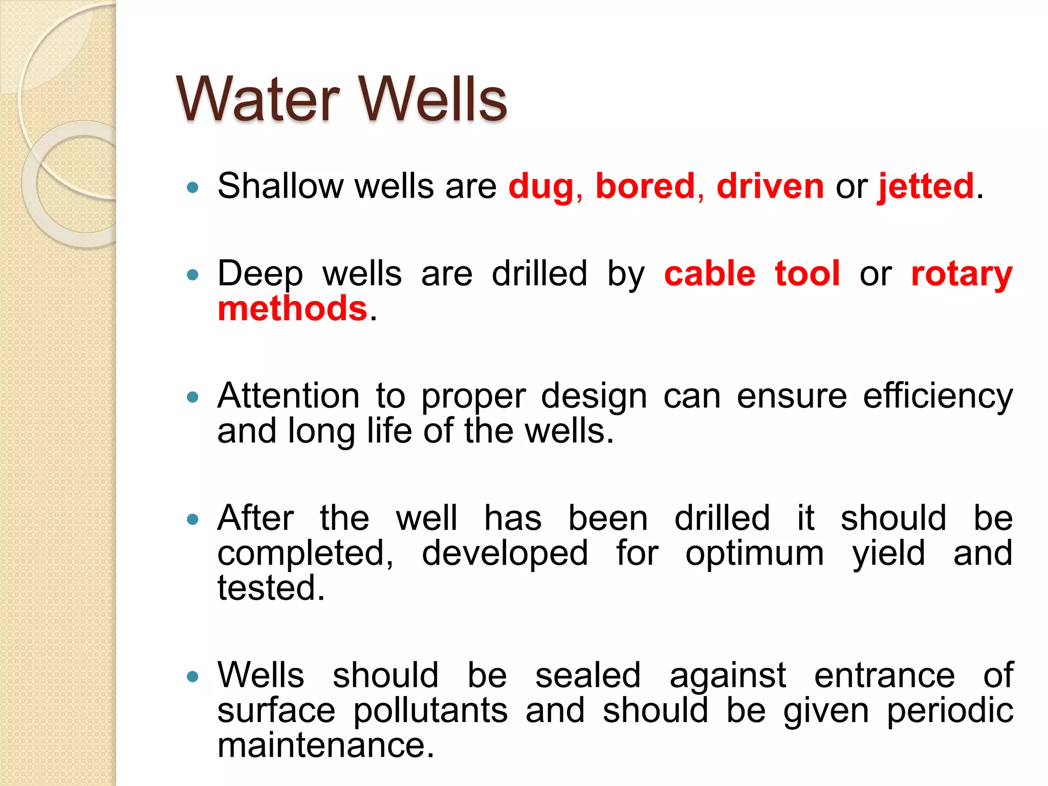 water wells.ppt