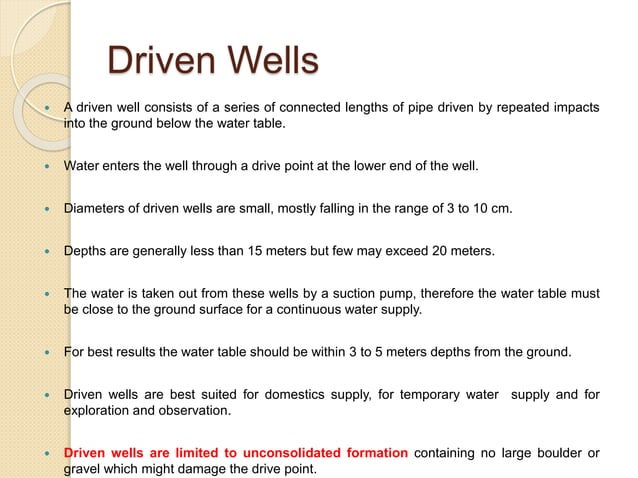 water wells.ppt