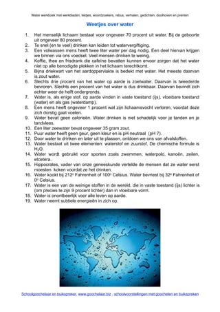 Water werkboek met water thema werkbladen van schoolgoochelaar en ...