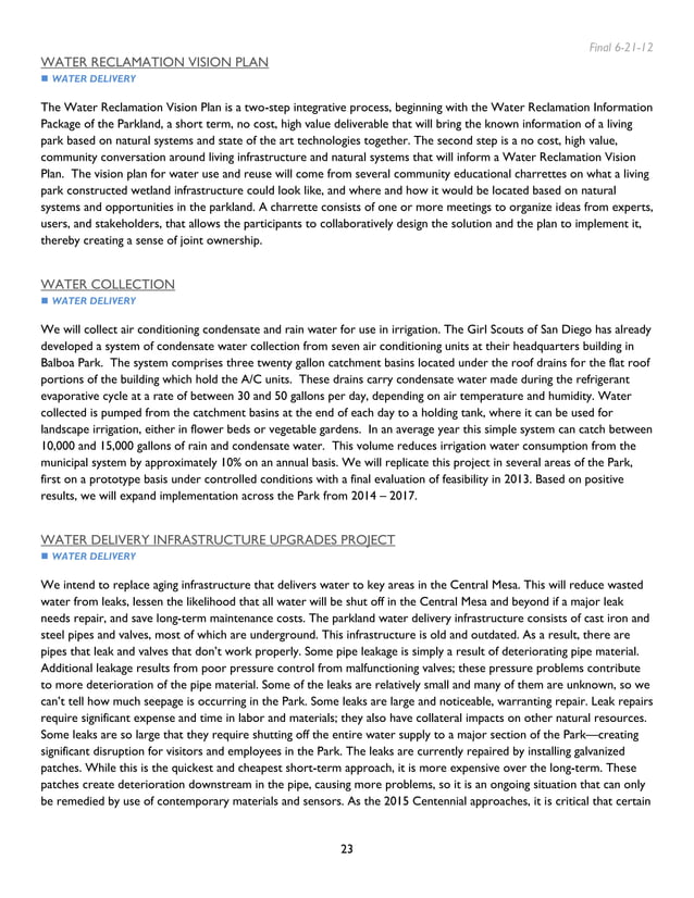 Water Wise Roadmap | PDF