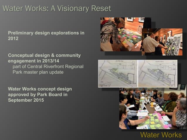 Water Works Open House Presentation, Revised Design Concept - May 1st ...