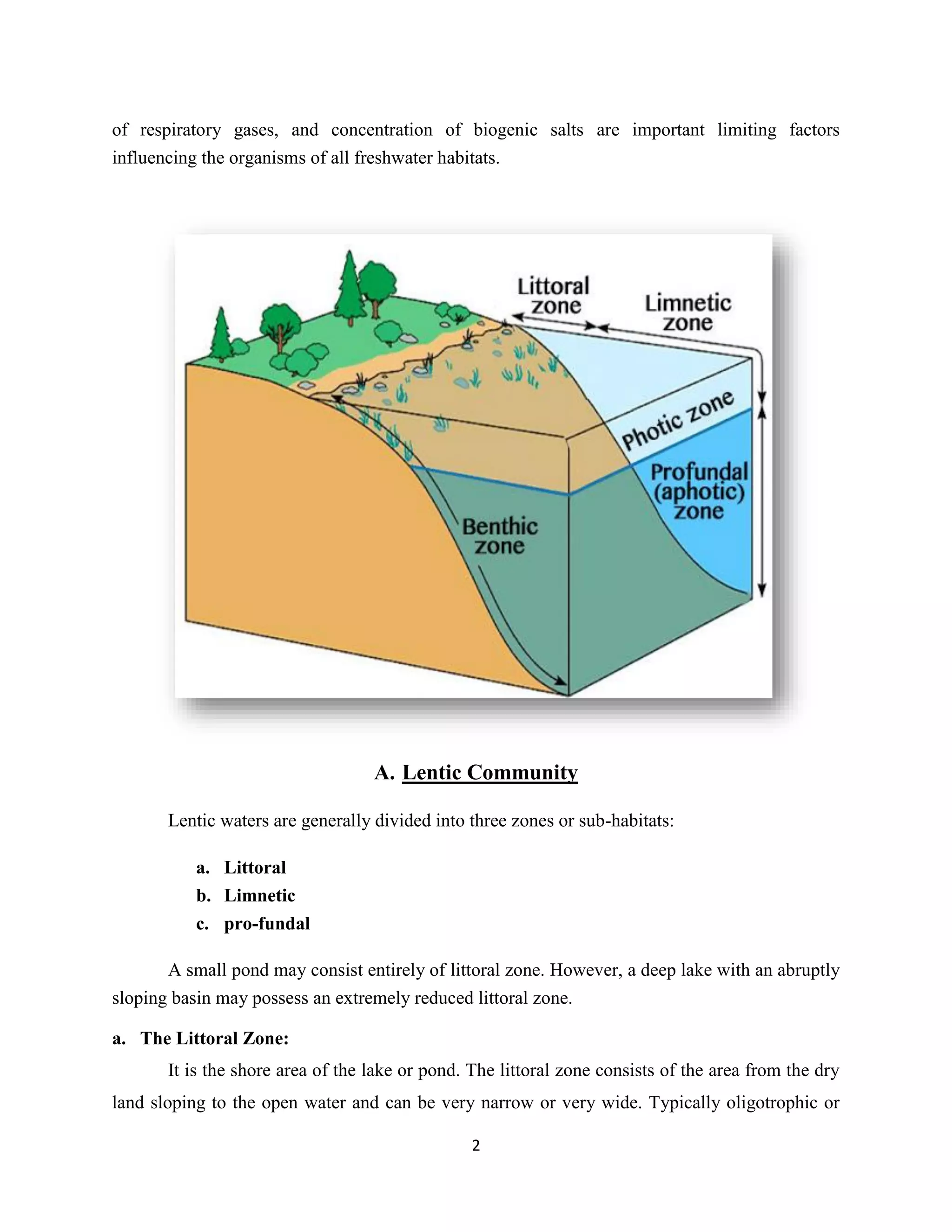 Water zonation | PDF