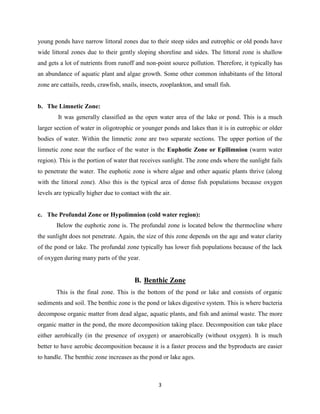 Water zonation | PDF