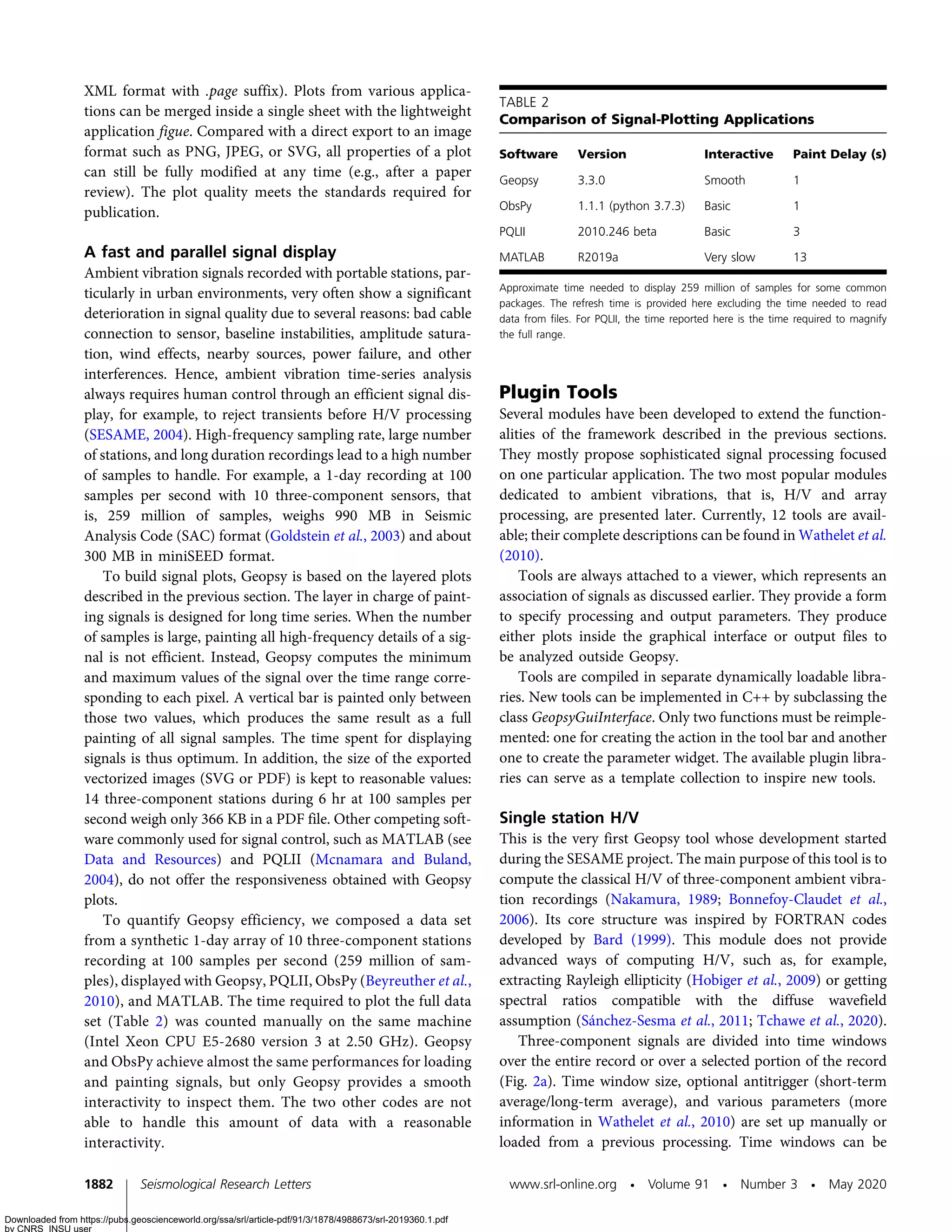 Geopsy: Seismic Vibration Processing | PDF