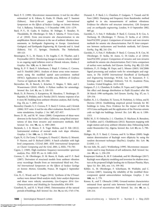 Geopsy: Seismic Vibration Processing | PDF