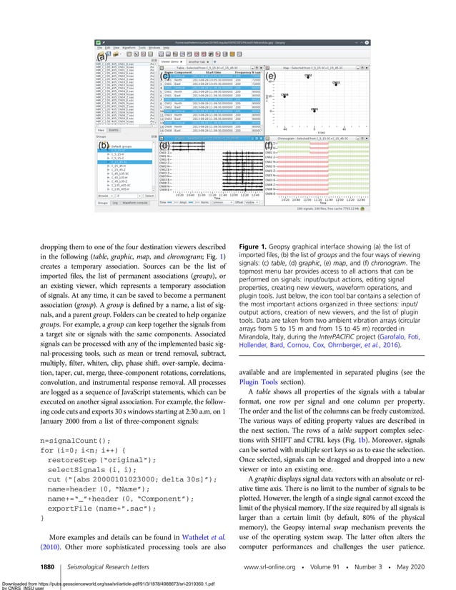 Geopsy: Seismic Vibration Processing | PDF