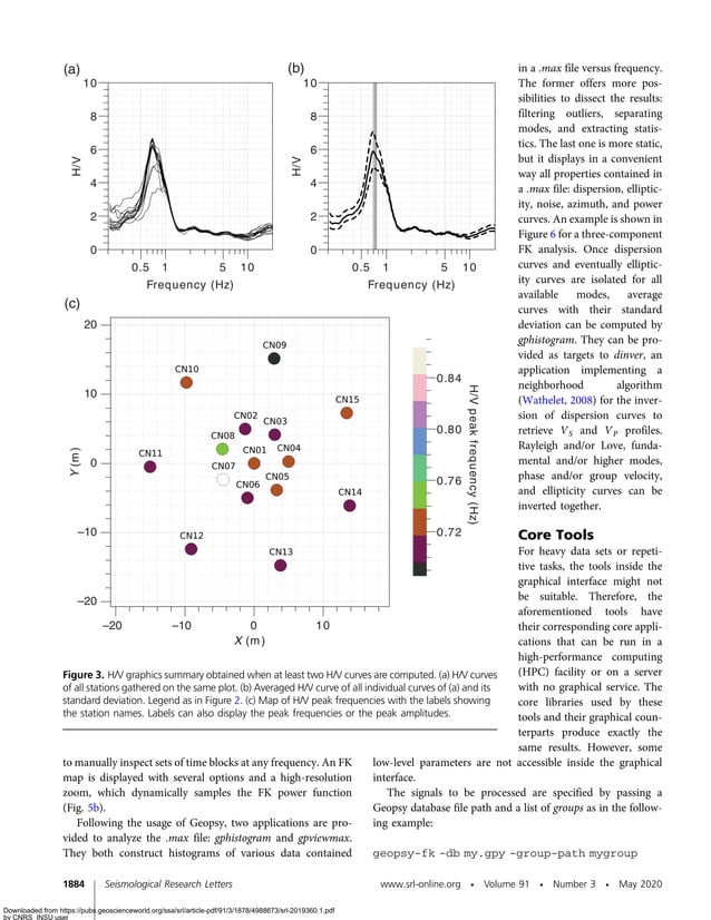 Geopsy: Seismic Vibration Processing | PDF
