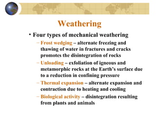 Wathering and soil 1 | PPT