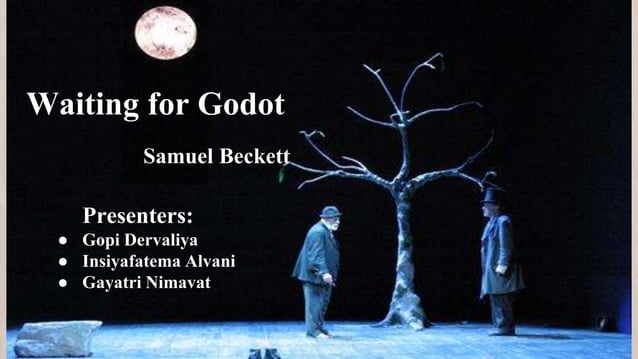 'Wating for Godot' by Samuel Beckett | PPTX