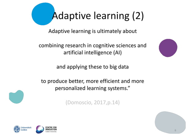Adaptive learning: wat is het & hoe zet je het in? - Annemieke van den ...