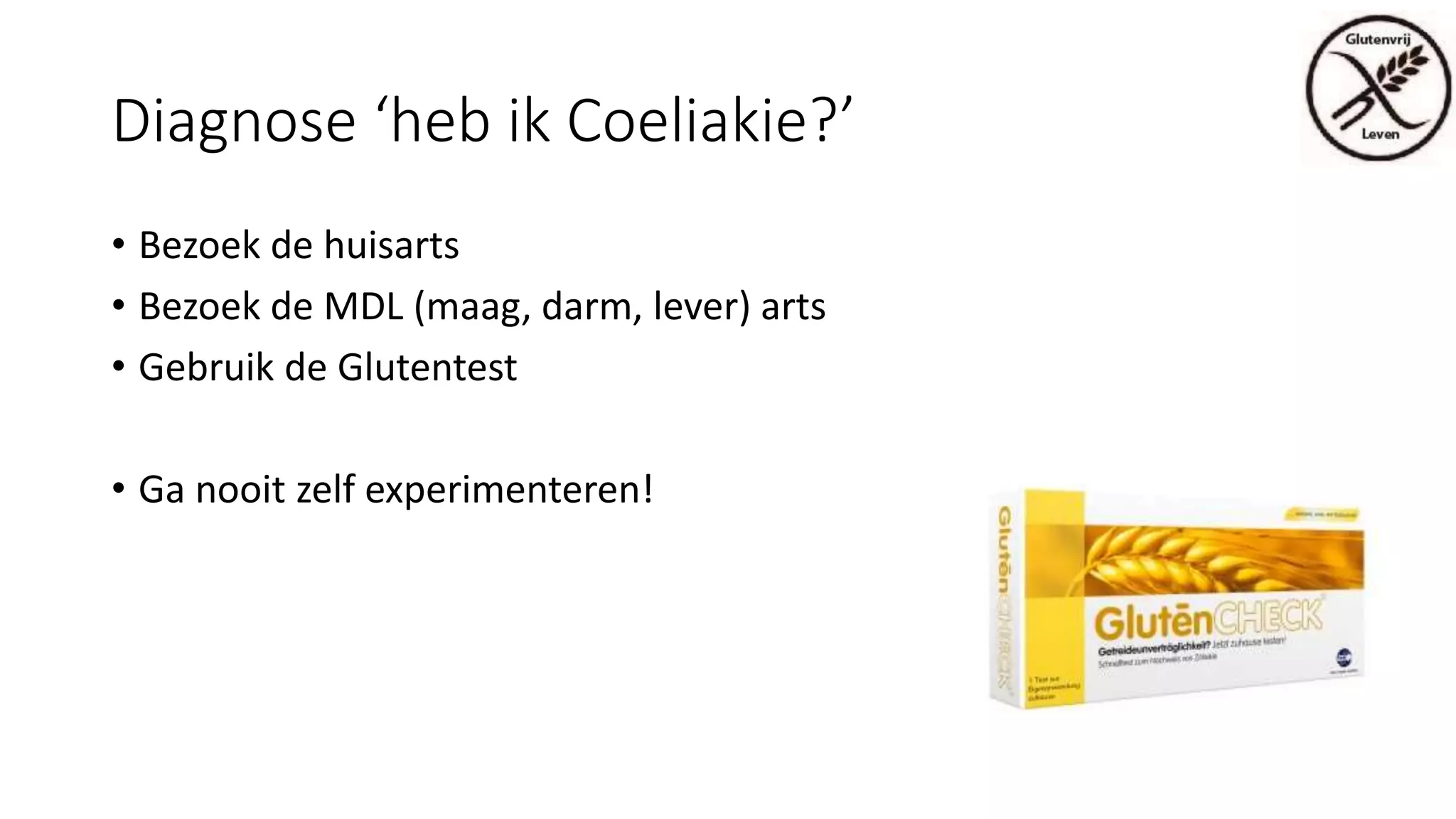 Wat is coeliakie? | PPTX