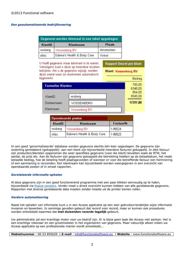 Wat is een relationele database | PDF Wat is een relationele database | PDF