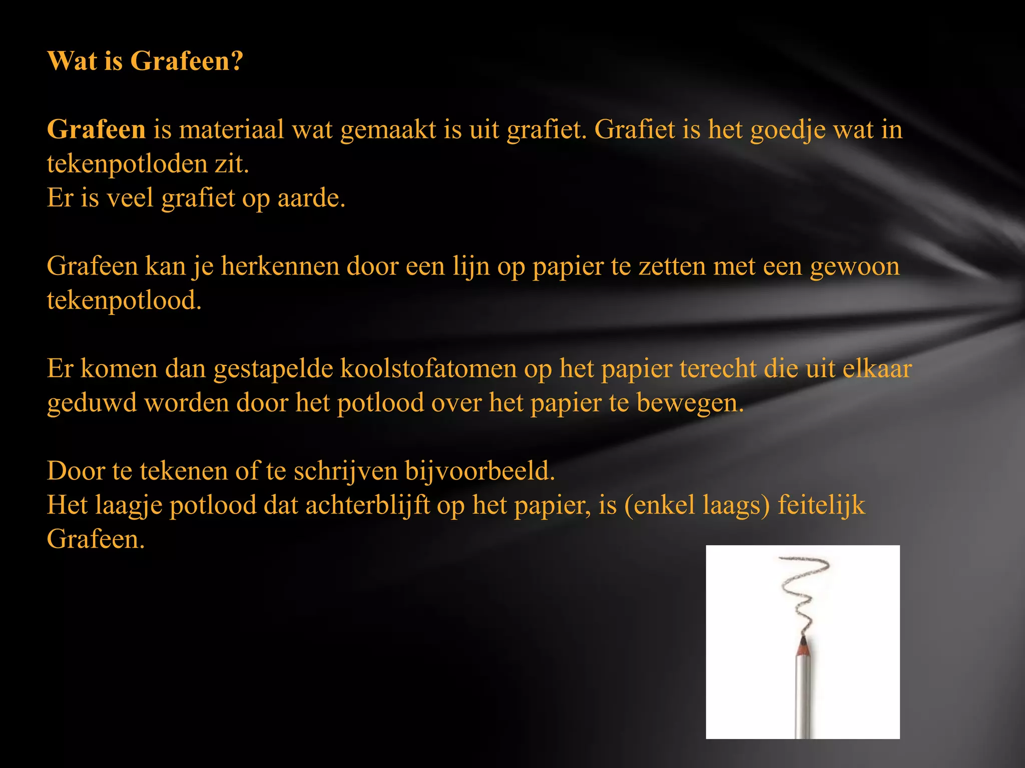 Wat is grafeen | PPT
