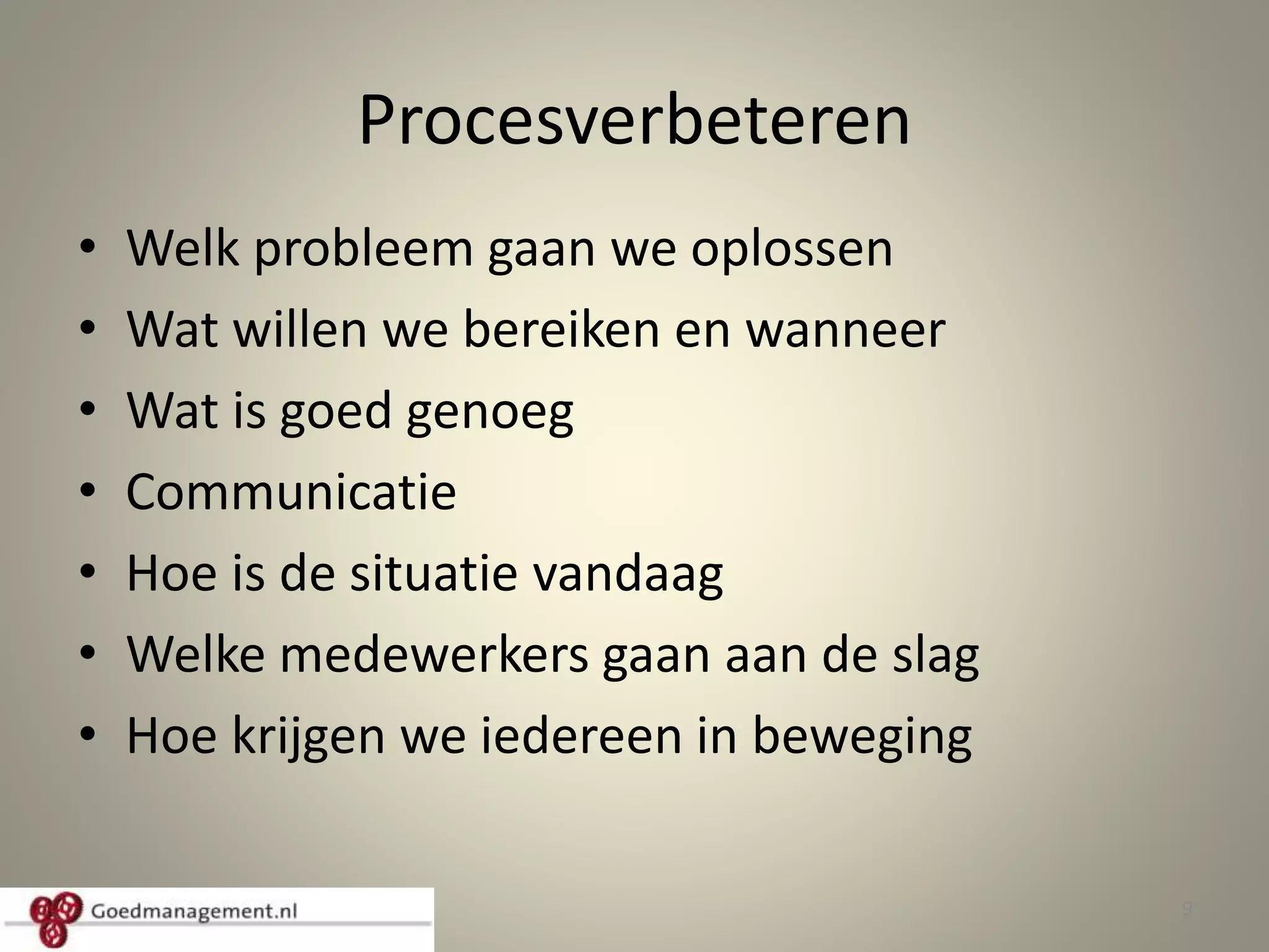 Wat is Lean? | PPSX
