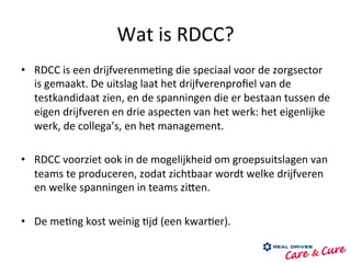 Wat is rdcc | PDF