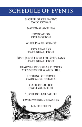 Watkins Commissioning Ceremony Booklet | PDF