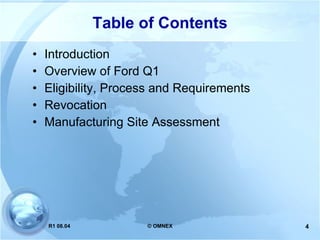Watkins q1 2nded_outlook_on_quality_final | PPT