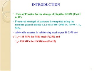 Stucture Design of various Watre tank | PPT