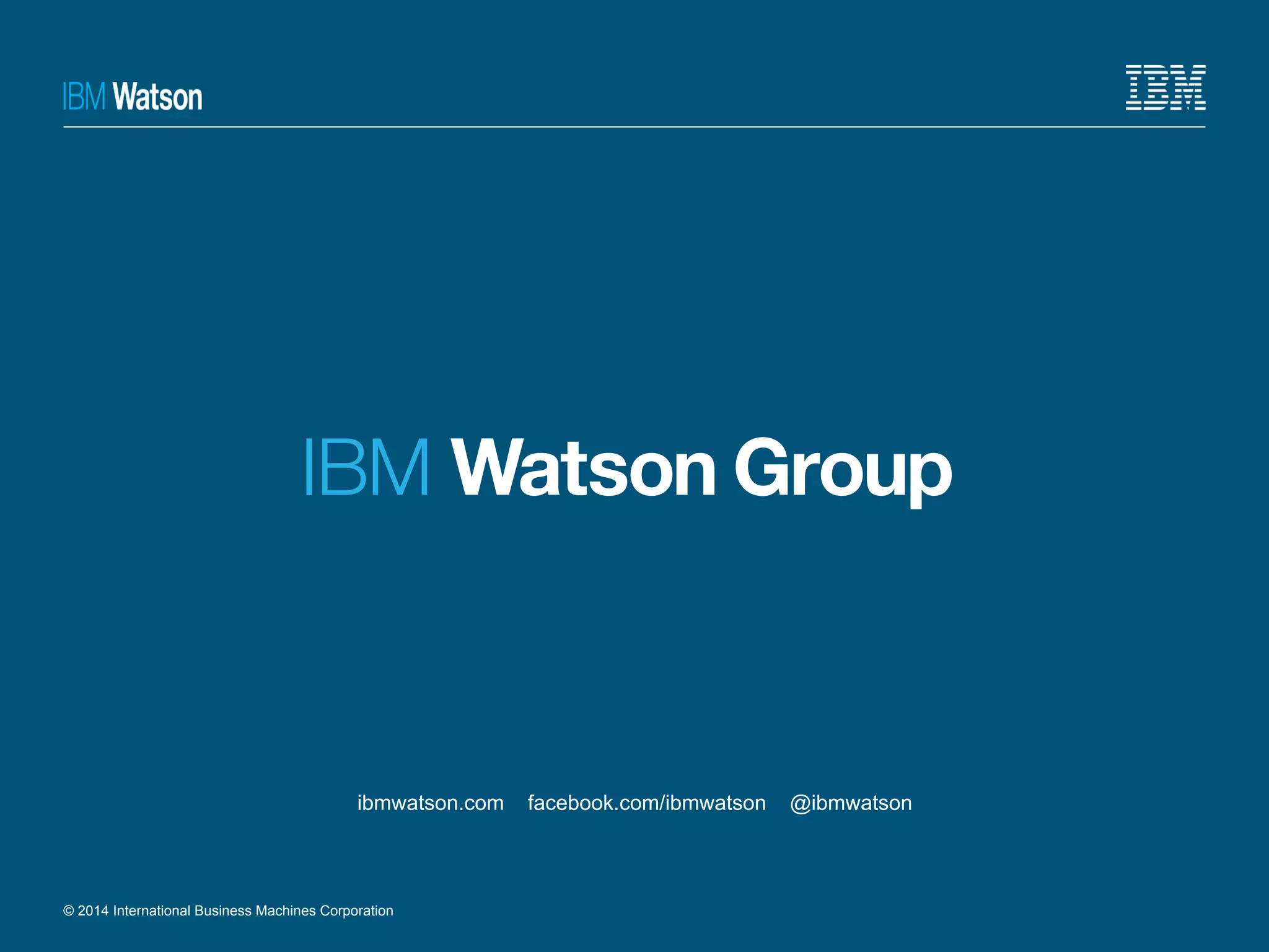 Watson join the cognitive era | PDF | Cloud Computing | Internet