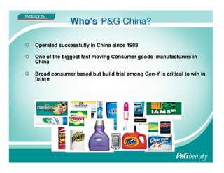 Watson s win-in-gen-y watson and p&g (15-oct08) | PDF