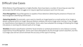 Watson Visual Recognition - NYC JavaSig | PPT