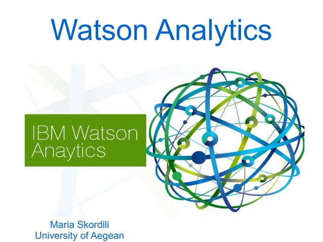Watson Analytics Presentation | ODP | Technology & Computing