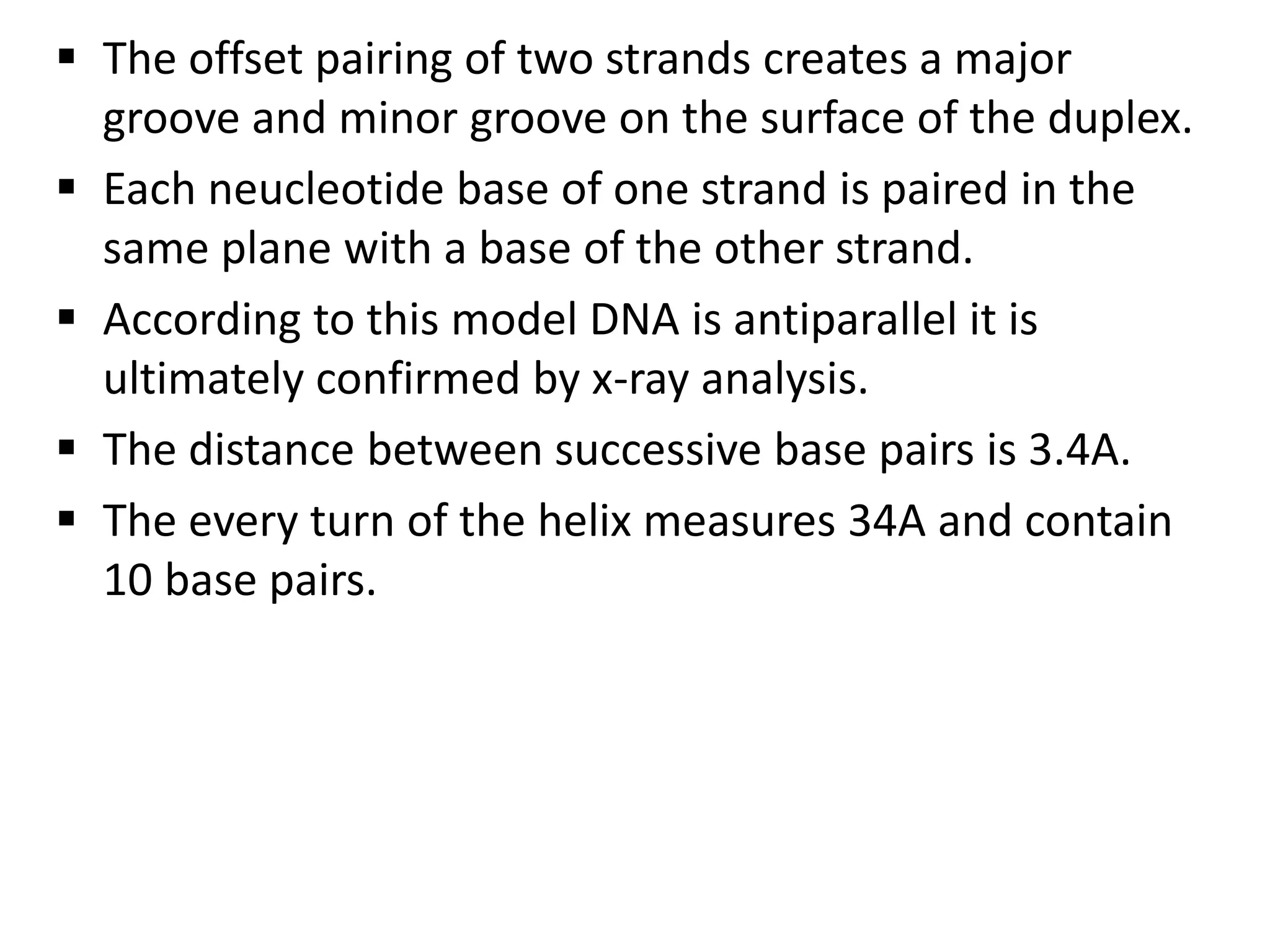 Watson and crick model of dna | PPTX
