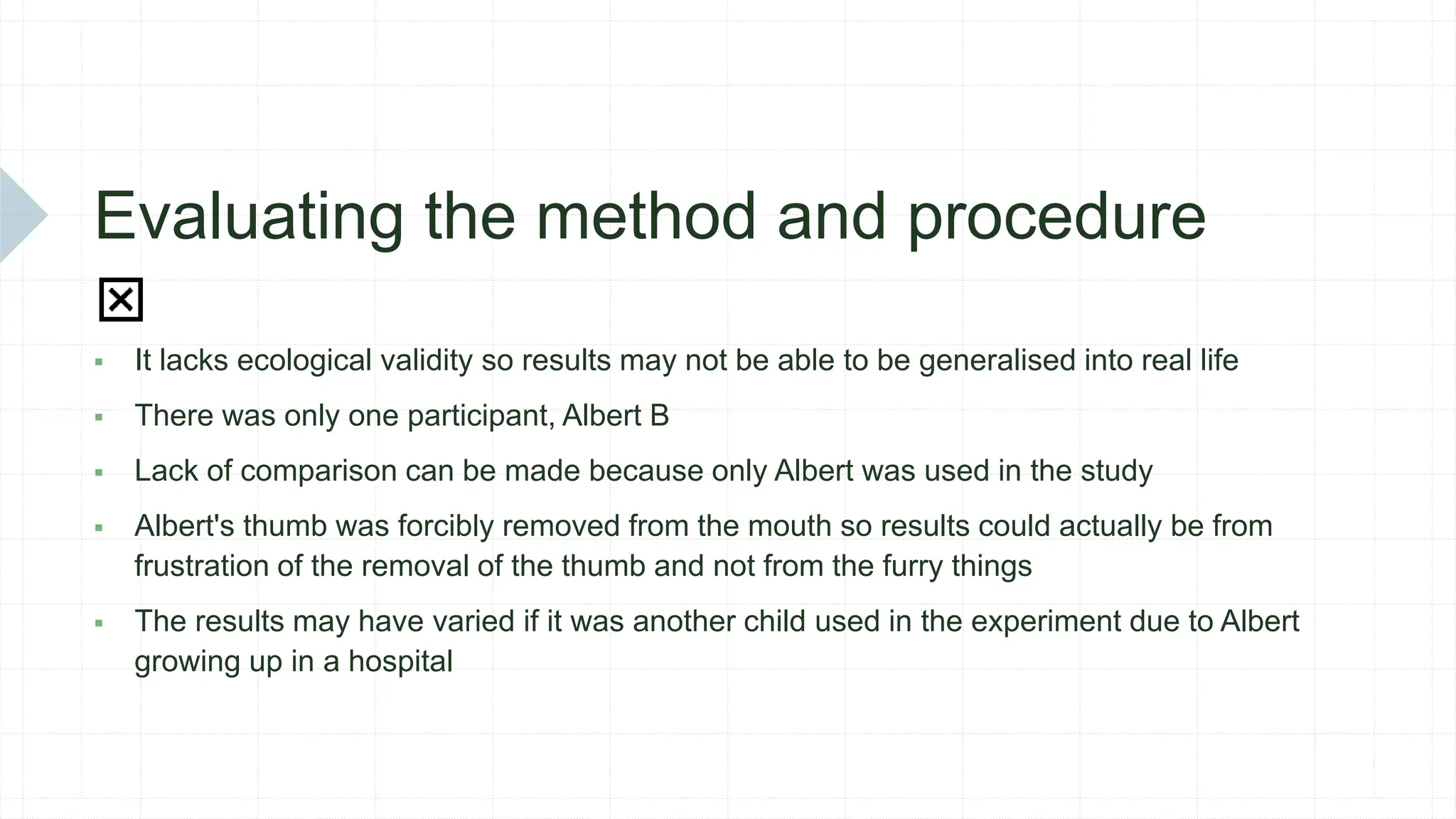 Watson and Rayner ppt. on Little Albert experiment | PPTX