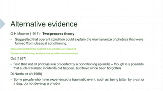 Watson and Rayner ppt. on Little Albert experiment | PPTX