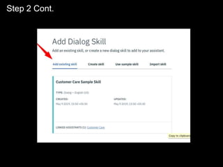 IBM Watson assistant | PPTX