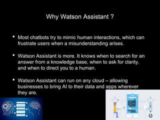 IBM Watson assistant | PPTX