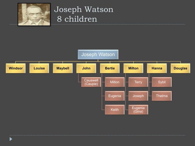 Watson Family Tree Presentation 2 | PPTX